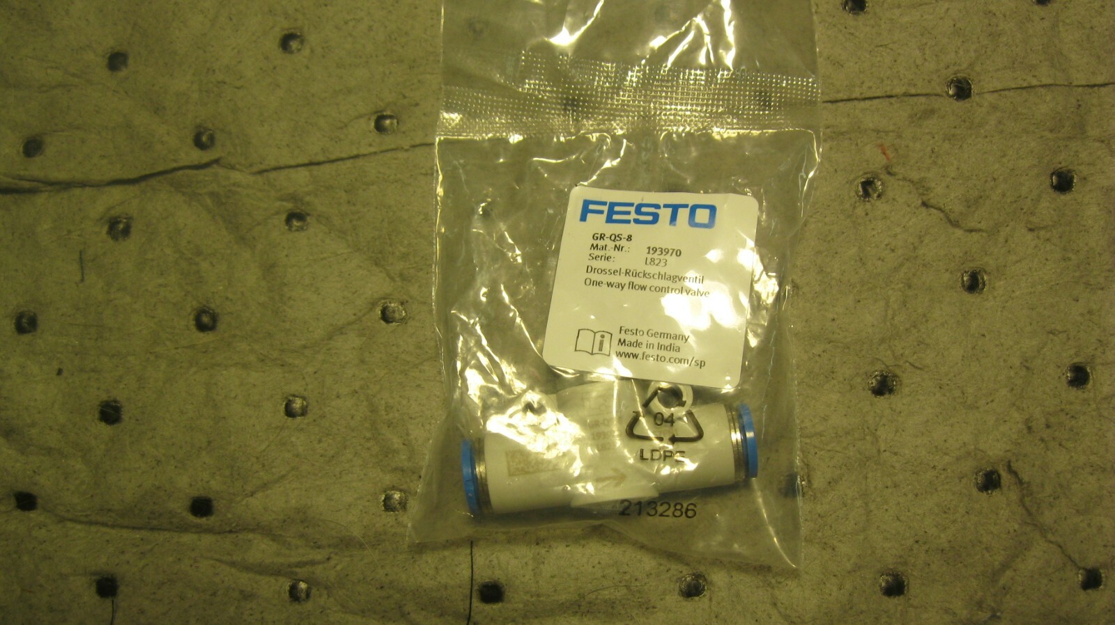 FESTO ELECTRIC GR-QS-8 / GRQS8 (NEW IN BAG) | eBay