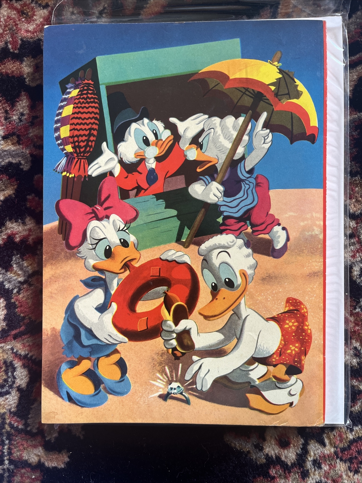 Dell Giant Donald Duck Beach Party #2 (1955) Golden Age Disney High ...