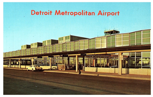 Detroit Metropolitan Wayne County Airport LC Smith Terminal Airport ...