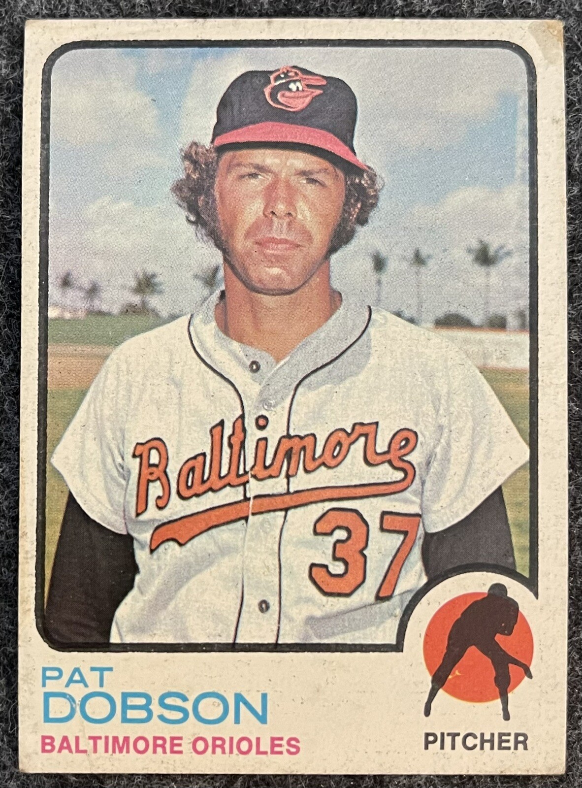 1973 Topps Baseball #34 Pat Dobson Baltimore Orioles | eBay