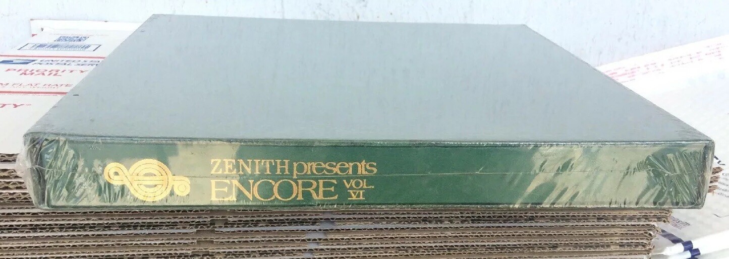 New Sealed Vintage Zenith Encore Presents Volume VI Lp Disc Set *SEE ...