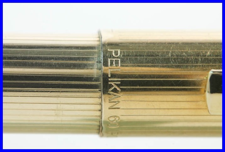 Perfect 1960s PELIKAN 60 Ball Point Pen from the / ROLLED GOLD ...