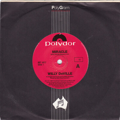 Willy DeVille – Miracle - 7" single | eBay