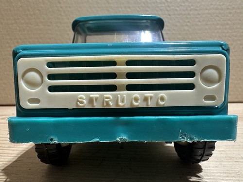 Structo KOM-PAK Pick Up Truck Turquoise Original Great Shape About 9 ...