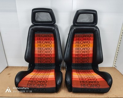 🥇 TARIFF INCLUDED FOR US 🥇 RECARO LX B Pair Faux Lether Orange Spectrum ...