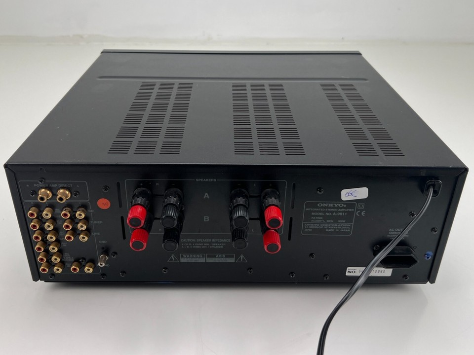 Onkyo Integra A-9911 Stereo Amplifier | Analog | 90 W | 4 Channel ...