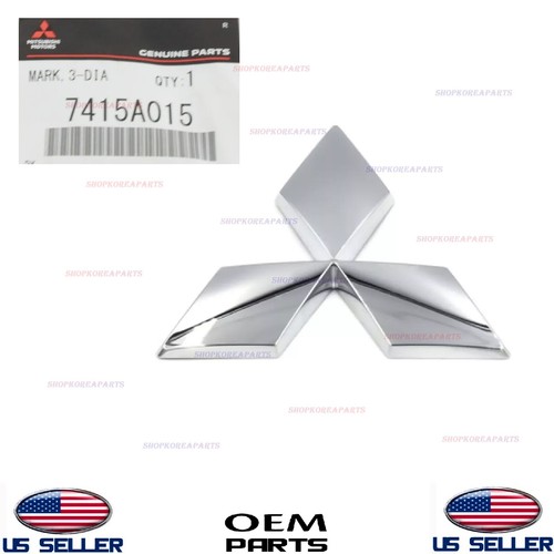 Mitsubishi Outlander Rear Emblem Logo Symbol | 7415A015 | Genuine OEM ...