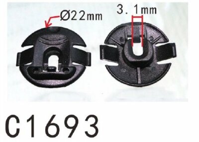 20pcs Fit VW Splash Shield Retaining Clips 4F0825429A autobahn88 | eBay ...