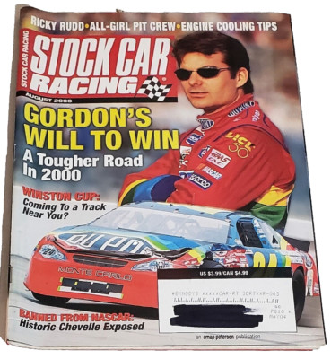 Vintage Stock Car Racing Magazine August 2000 Gordon's Will To Win | eBay