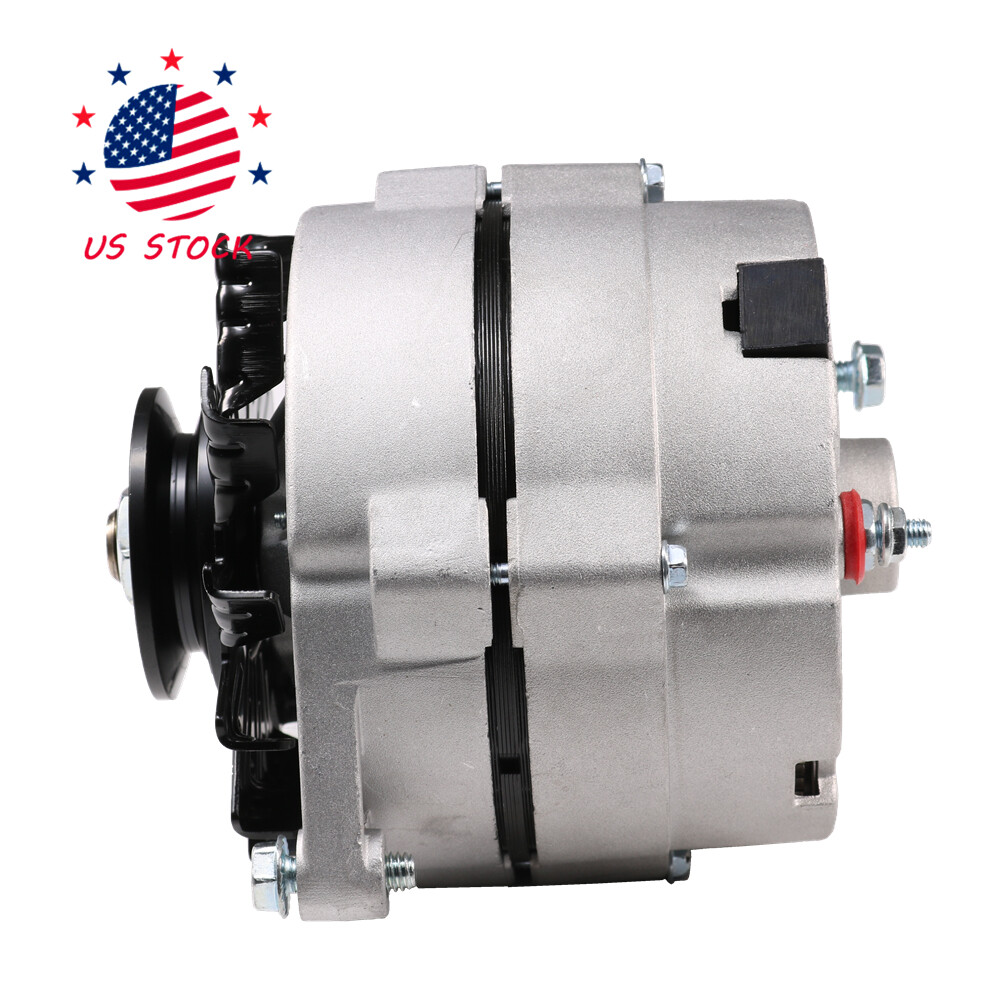 For Chevy One 1 Wire 105 Amp Delco 10Si Self-Exciting Alternator High ...