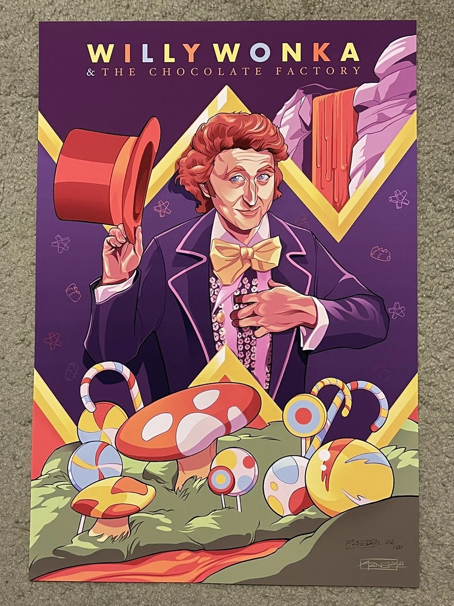 Willy Wonka Chocolate Art