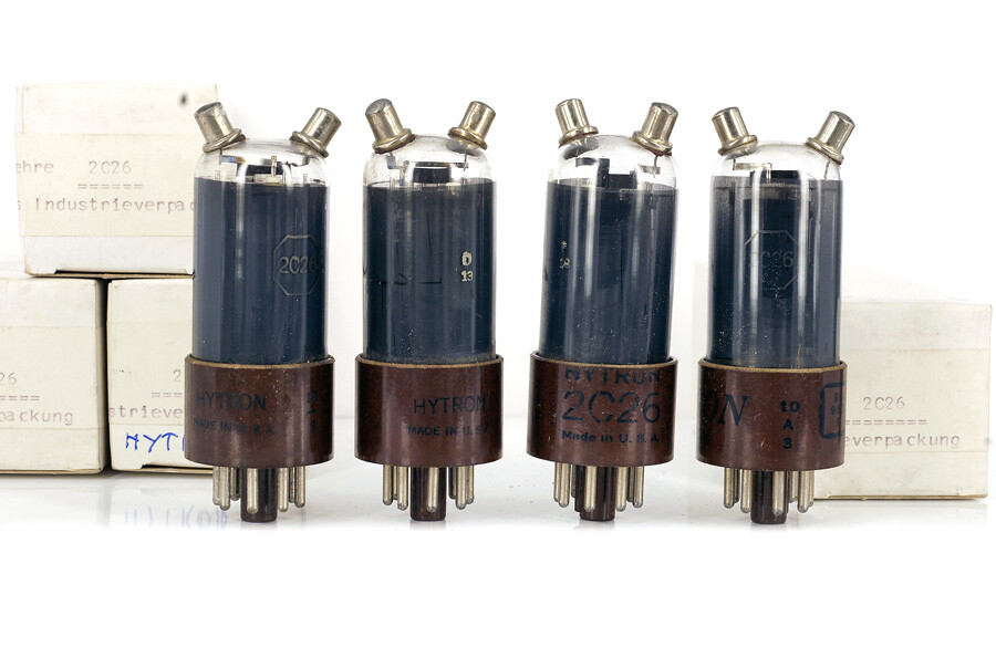 ONE 2C26 HYTRON NOS Tube Röhre Lampe TSF Valvola Valvula Valve 진공관 真空管 ...