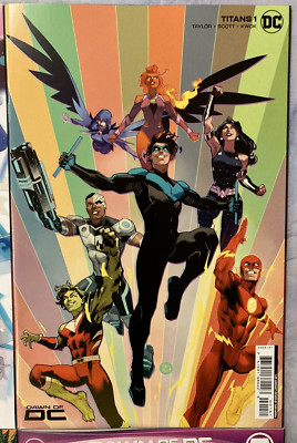 TITANS #1 1:25 DAN MORA Teen KWOK BARTEL VARIANT DAWN OF DC COMIC BOOK ...