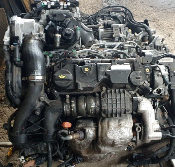 PEUGEOT/CITROEN ENGINE 1.6 DV6C 9HC EURO 5 BARE ENGINE | eBay UK