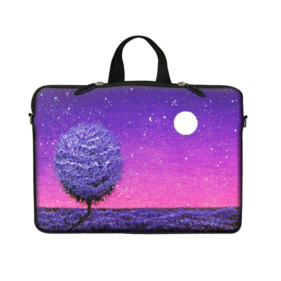 Neoprene Laptop Computer Sleeve Bag Case w. Hidden Handle For 15.6 ...