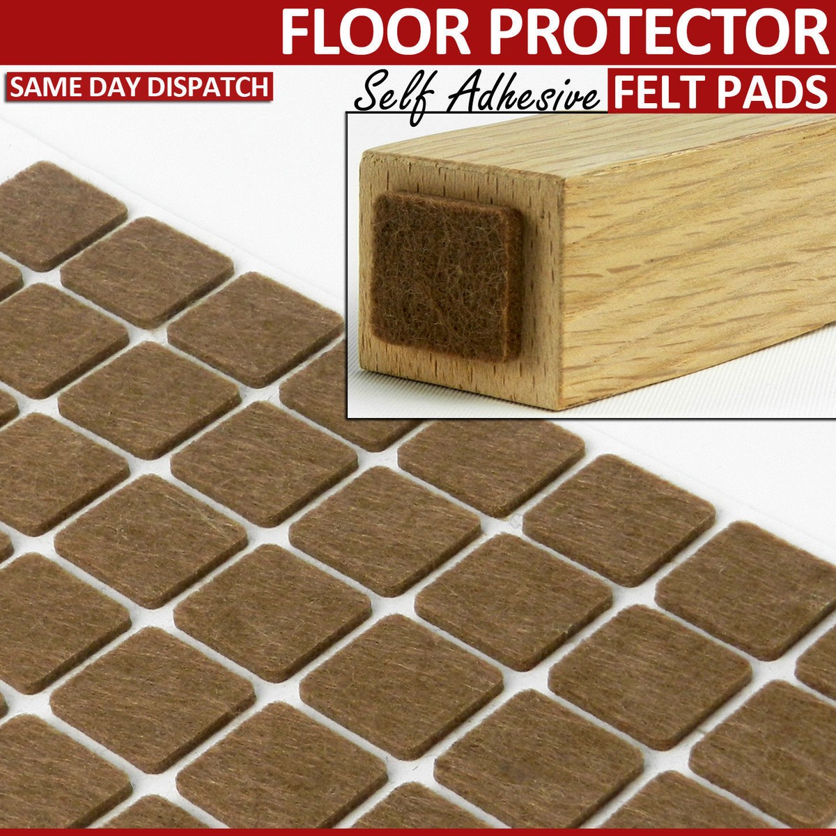 Chair Leg Floor Protector Pads 4Pcs Chair Leg Floor Protector Hardwood
