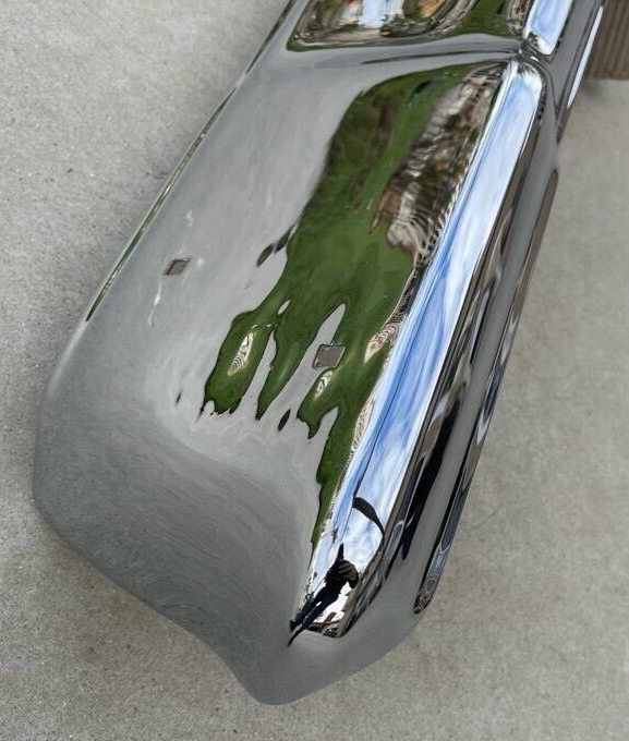 S DODGE DART NEW TRIPLE PLATED CHROME FRONT IMPACT BUMPER 1967-1969 67 ...