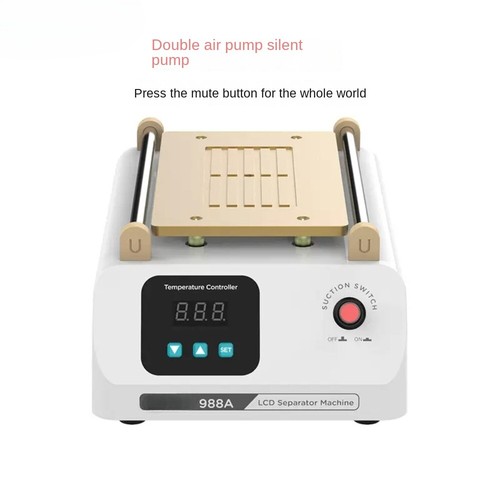 988A Air Pump 8 Inch Cell Phone Screen Separator Mute Pump Splitting ...