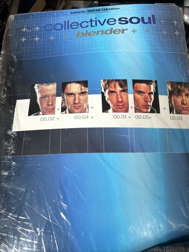 Neuf Collective Soul Blender Authentique Guitare Songbook Drap Musique ...