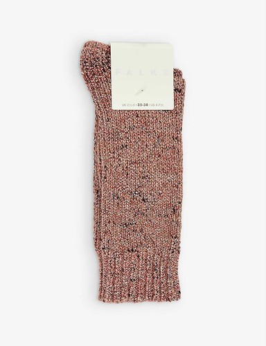 FALKE Women's Rustic chic woven-knit socks | eBay