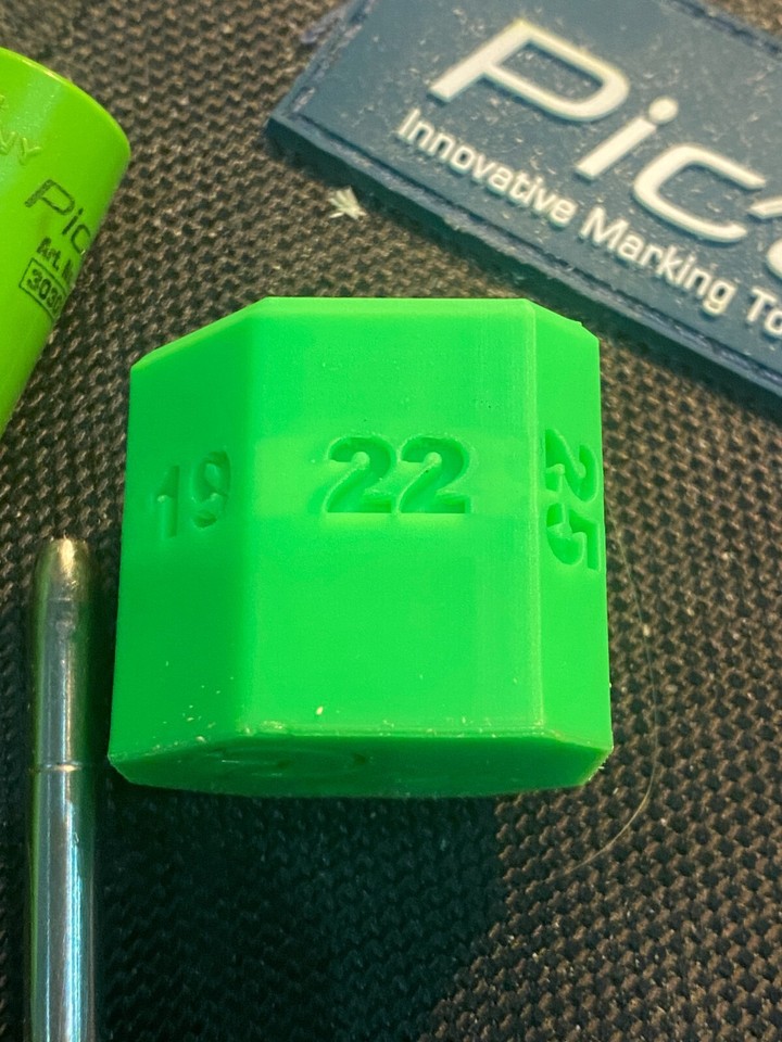 Scribing block tool with 6mm hole for Pica pencils The Pica Block | eBay UK