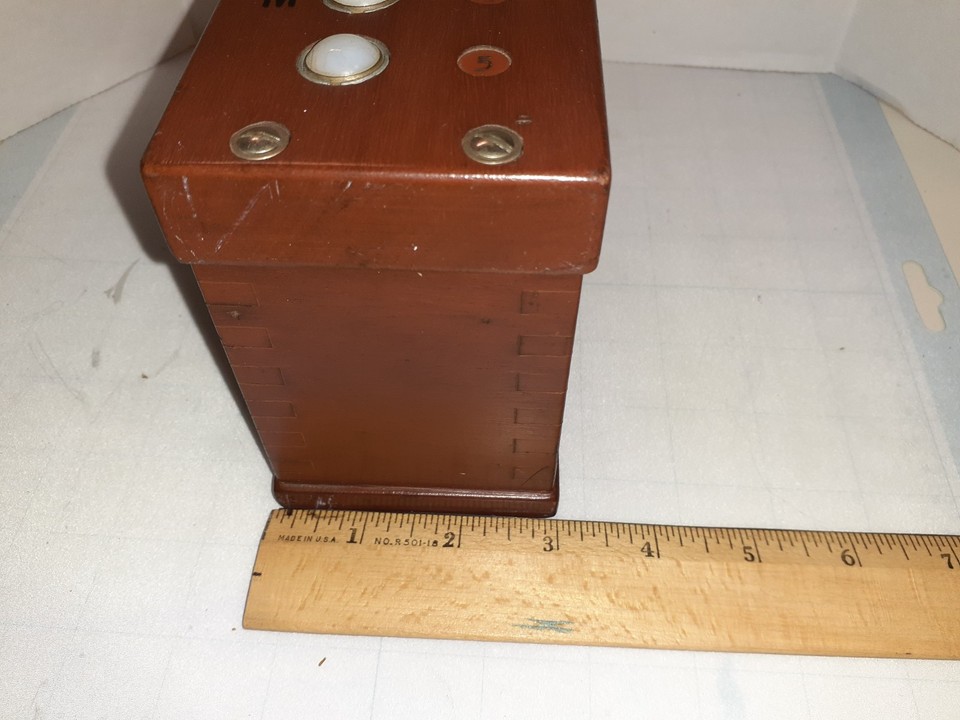 Vintage Western Electric wooden Switch Box ED-90470-70 | eBay