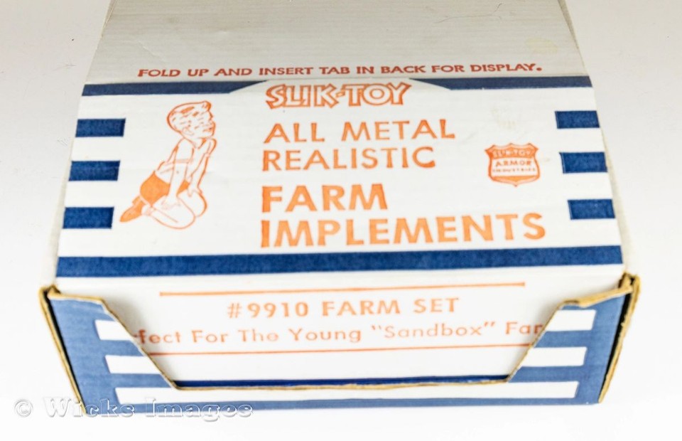 Slik Toy All Metal Farm Implement Set | eBay