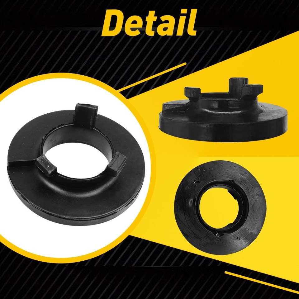 2X For VW T5 Transporter Rear Upper Rubber Spring Suspension Cup Mount ...