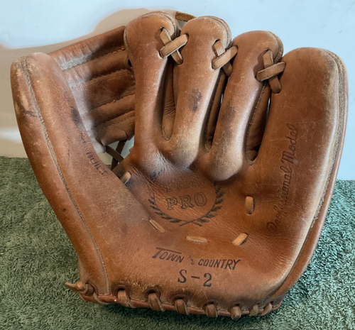 Town & Country S-2 Baseball The Pro Custom Built Glove Fielders Mitt ...