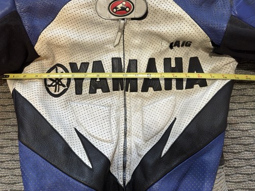 Helimot Leathers US Yamaha Motorcycle Road Racing Leathers Track Suit ...