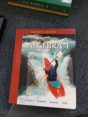 McDougal Littell Algebra 1 by Ron Larson (2008, Teacher's Edition) | eBay