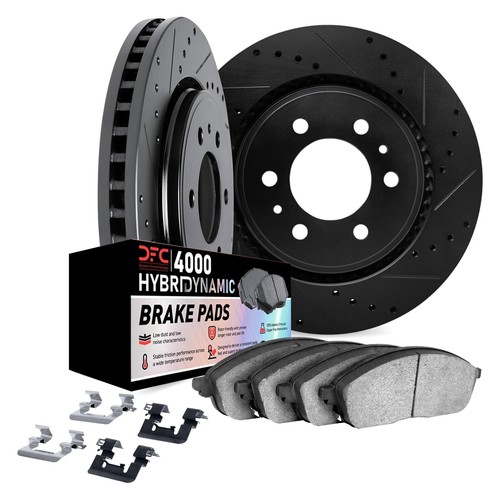 For Nissan TITAN XD 23-24 Brake Kit DFC Drilled & Slotted Rear Brake ...