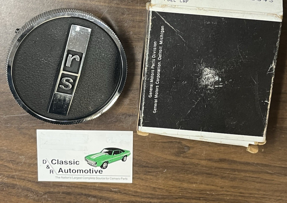 GM NOS RS Fuel Cap 67-68 Camaro Gas P.N. 3910189 Rally Sport New in GM ...