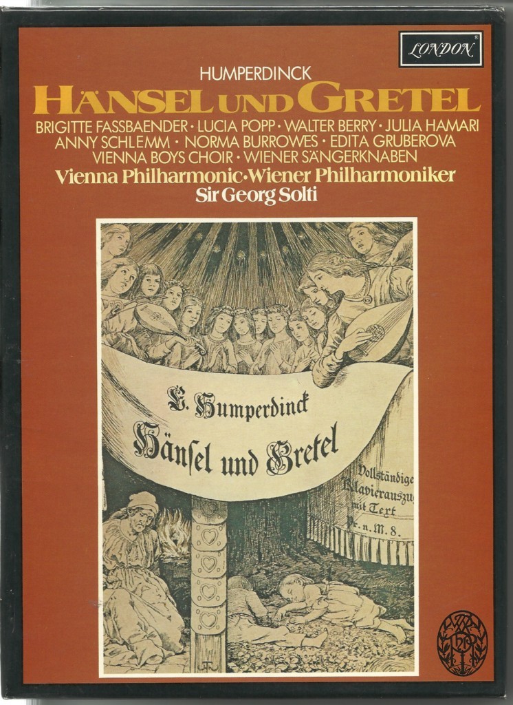 Humperdinck Hansel Und Gretel Solti Vienna Philharmonic London OSA5 ...