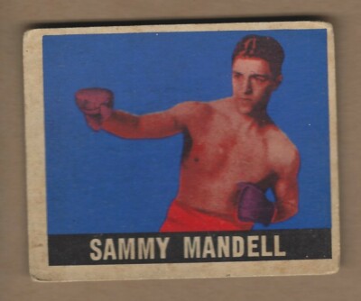 1948 LEAF BOXING SAMMY MANDELL # 24 | eBay