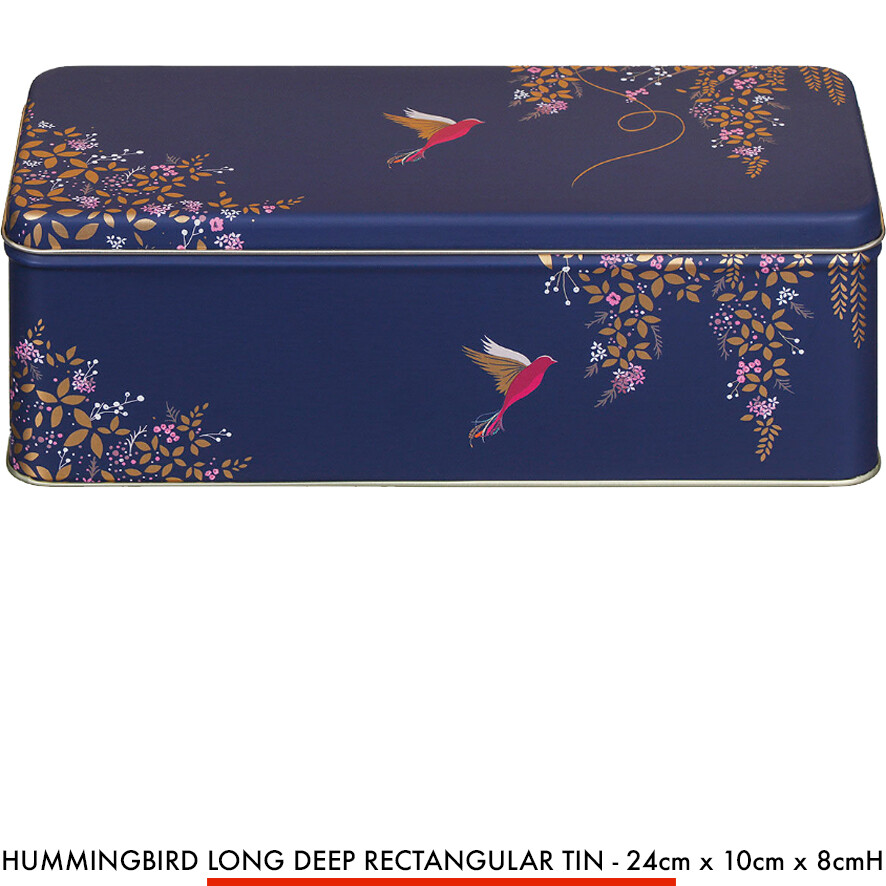 SARA MILLER METAL TIN BOX Accessory Home Keepsake Pill Storage Sweet ...