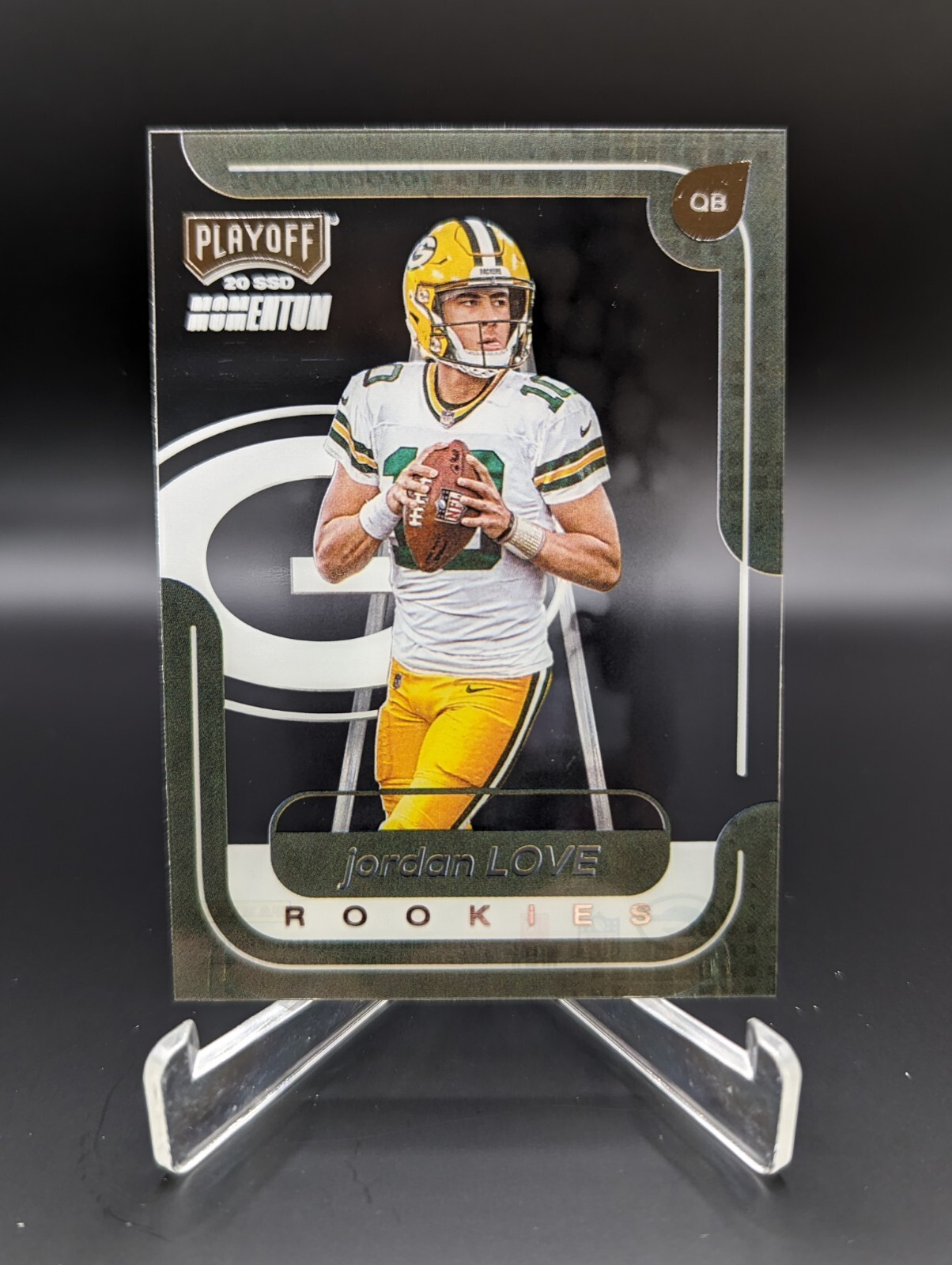 Jordan Love 2020 Panini Chronicles Playoff Momentum Rookie Card #M-4 ...