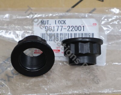9017722001 Genuine Toyota Set 2PCS Nut For Front Axle Shaft RH Or LH ...