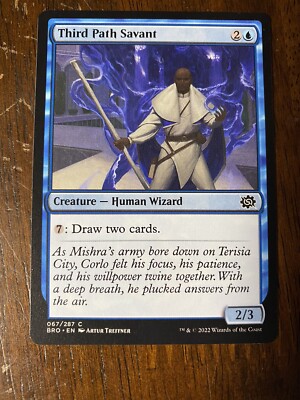 MTG Third Path Savant The Brothers' War 067/287 Regular Common | eBay