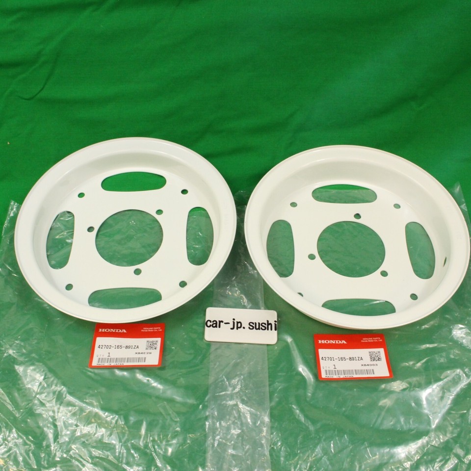 Honda Genuine 80-99 Z50R Z50 R RD Wheel Set Front or Rear White Rim ...