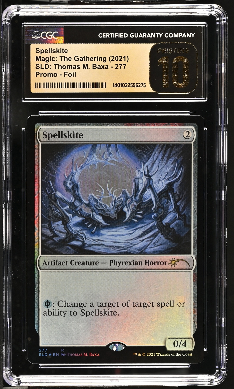 SPELLSKITE #277 Secret Lair Foil Rare CGC 10 Graded MTG [Nostalgium] | eBay