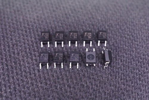 Lot of 10 FOD817 Fairchild Optocoupler Transistor 5000 Vrms 50mA 4-DIP ...