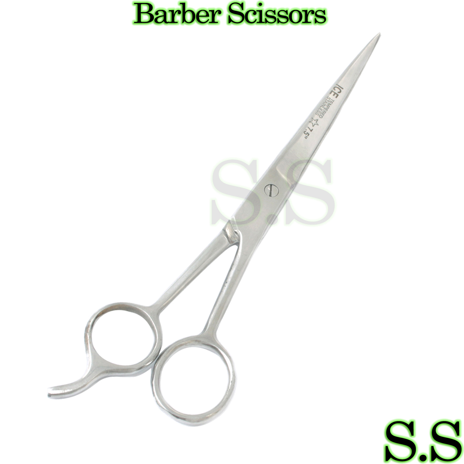 Gift Idea 7.5" Hair Salon Stylist Cutting Scissors Barber Shears - ICE ...