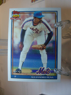1991 Topps Baseball #544 - Alejandro Pena - New York Mets 91-227 | eBay