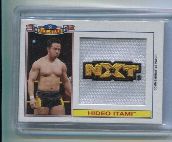 2016 Topps Heritage WWE - HIDEO ITAMI - All Star Patch Commemorative ...