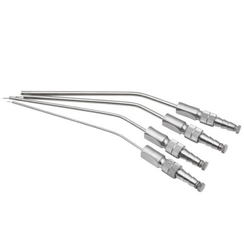 FRAZIER SUCTION TUBE SET OF 4 TUBES ASPIRATOR DENTAL ENT SURGICAL ...