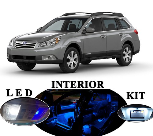 LED Package - Interior + License Plate + Vanity for Subaru Outback (10 ...