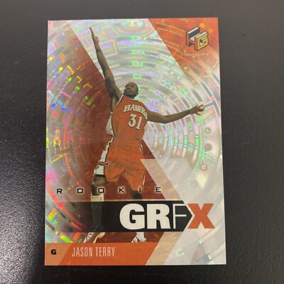1999-00 Upper Deck HoloGrFX Jason Terry Rookie Atlanta Hawks #82 NBA | eBay