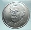 1980 ISRAEL Zev Jabotinsky Jewish Author Poet SILVER Proof 25 Shekel ...