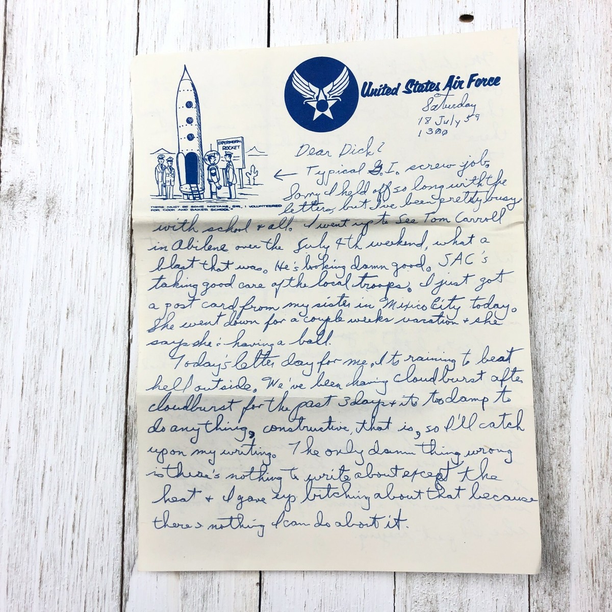 Air Force Letter Format